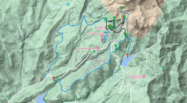 Trail & Village Maps - Eagle Point Resort
